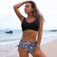 China Women 2 Piece Bikini Set Swimwear Adult Beach Bra and Panty Size 10 for sale