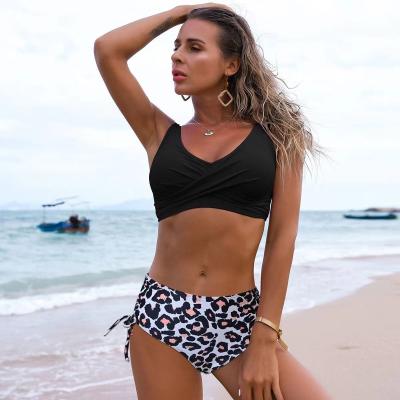 China Women 2 Piece Bikini Set Swimwear Adult Beach Bra and Panty Size 10 for sale