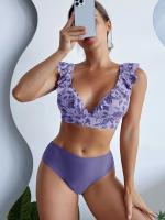 China Custom Wholesale Women Two Piece Swimsuits Beach Wear Bikini Set 14/11 for sale