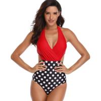 China Breathable Women's One Piece Swimsuit Beach Wear Swimming Suit 25/23 for sale