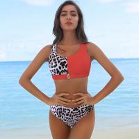 China Custom Women Swimwear 2 Piece Bikini Set Beach Wear Bra Panty Size 26 27 28 for sale