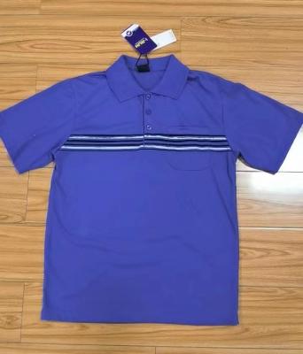 China Custom Cotton Polyester Rayon Men's Short Sleeve Polo T-Shirt for Sports Casual Wear Size 37 for sale