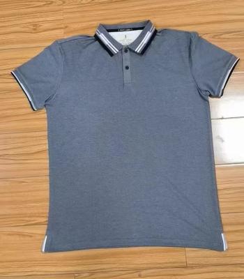 China Custom Cotton Polyester Rayon Men's Short Sleeve Polo T-Shirt 38 Size Sports Casual Wear for sale
