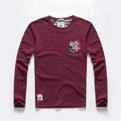China Custom Breathable Long Sleeve Polo T Shirt 73 Cotton Poly Rayon Men Sports Casual Wear for sale