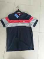 China Custom Cotton Polyester Rayon Men's Short Sleeve Polo T-Shirt for Sports Casual Wear 81 for sale