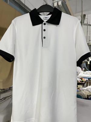 China Custom Cotton Polyester Rayon Men's Short Sleeve Polo T-Shirt Sports Casual Wear F14 for sale