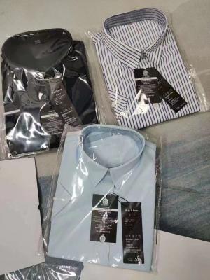 China Custom Cotton Polyester Long Sleeve Dress Shirt for Men Formal Business Wear KCS10 for sale