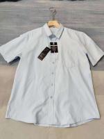 China Custom Cotton Polyester Men's Long Sleeve Formal Dress Shirt KCS12 40-46 Regular Fit for sale