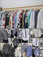 China Boys Long Sleeve Polo Shirt Casual Wear KCS24 Solid Pattern Cotton Polyester 100-160cm for sale