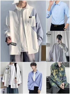 China Custom Cotton Polyester Men's Polo Shirts Long Short Sleeve Casual Wear KCS30 for sale