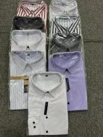 China Custom Cotton Polyester Mens Polo Shirts Short Sleeve Regular Fit Formal Dress KCS33 for sale
