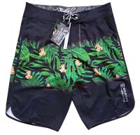China Custom Fashion Men's Board Shorts Elastic Waistline Beachwear Trousers F420 2 for sale