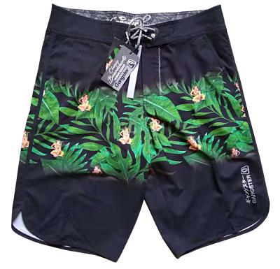 China Custom Fashion Men's Board Shorts Elastic Waistline Beachwear Trousers F420 2 for sale