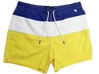 China Custom Fashion Men's Board Shorts Elastic Waistline Beachwear Trousers F420 7 for sale