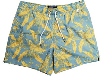 China Custom Fashion Men's Board Shorts Elastic Waistline Beachwear Trousers F420 10 for sale