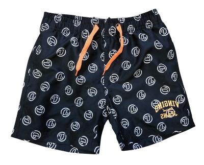 China Custom Fashion Men's Board Shorts Elastic Waistline Beachwear Trousers F420 14 for sale