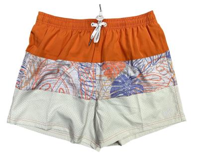 China Custom Fashion Men's Board Shorts Elastic Waistline Beachwear Trousers F420 15 for sale