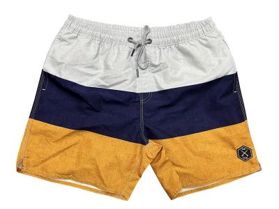 China Custom Fashion Men's Board Shorts Elastic Waistline Beachwear Trousers F420 16 for sale