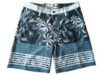 China Custom Fashion Men's Board Shorts Elastic Waistline Beachwear Trousers F420 23 for sale