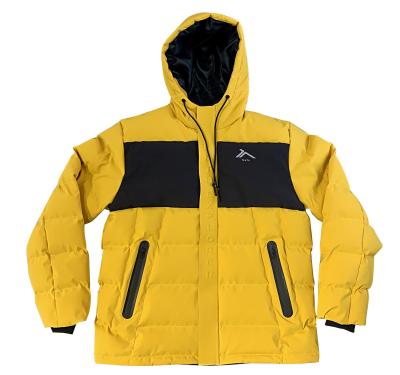 China Men Winter Padded Hoodie Coat Thick Down Zipper Jacket Outdoor Warm F420 PC10 for sale