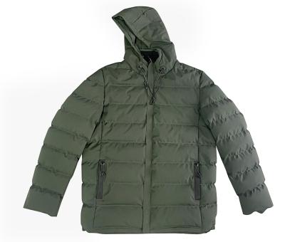 China Men Winter Padded Hoodie Coat Thick Down Jacket Outdoor Wear F420 PC13 for sale