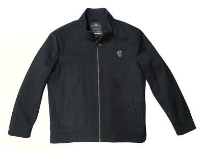 China Custom Men Winter Padded Down Jacket F420 CH-81040 Thick Warm Zipper Coat for sale