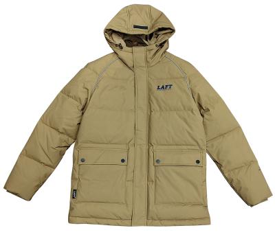 China Men Winter Padded Hoodie Coat Thick Warm Down Jacket Outdoor Wear F420 for sale