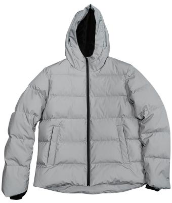 China Men Winter Padded Zipper Jacket Thick Hoodie Coat Outdoor Warm Down Jacket F420 for sale