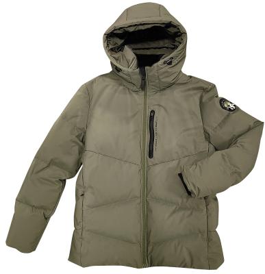 China Men Winter Padded Hoodie Coat Thick Down Jacket F420 Tu5 Outdoor Warm Wear for sale