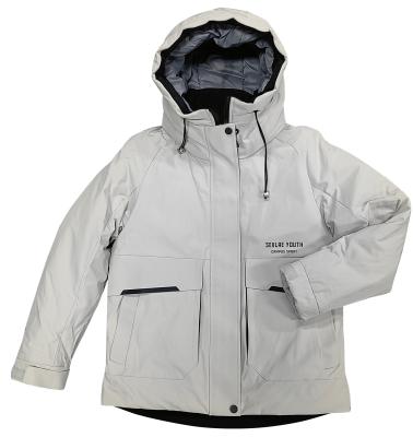 China Custom Men Winter Down Jacket Thick Padded Hoodie Coat Outdoor Wear 700 Fill Power for sale