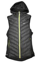 China Custom Men Winter Padded Down Waistcoat 420T Nylon Outdoor Thick Hoodie Vest for sale