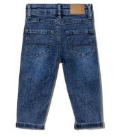 China Custom Logo Children Slim Fit Denim Jeans Full Length Soft Fabric Pants for Boys for sale