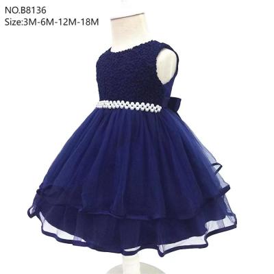 China Summer Girls Princess Dress Comfortable High Durability Pink Purple for Party for sale