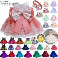 China Girls Back Zipper Princess Dress Round Neck Comfortable Breathable Party Wear 3-12 Years for sale