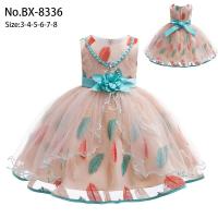 China Girls Princess Dress Up Costume Zipper Closure Bowknot Decoration Party Wear 25cm for sale