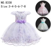 China Custom Girls Princess Dress Party Wear Summer Evening Dress Size 28 for sale