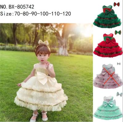 China Girls Princess Party Dress Evening Wear Ready to Ship Stock Size 42 for sale