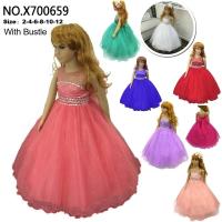 China Girls Princess Party Dress Evening Wear Ready to Ship Stock 79 for sale