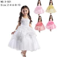 China Girls Princess Party Dress Evening Wear Ready to Ship Stock 89 for sale