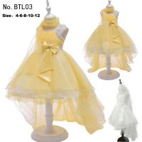 China Girls Princess Party Dress Ready to Ship Stock 92 Cotton Lace Evening Wear for sale