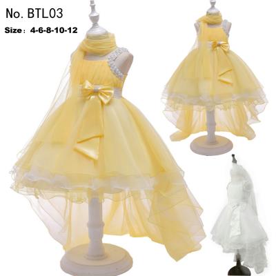 China Girls Princess Party Dress Ready to Ship Stock 92 Cotton Lace Evening Wear for sale