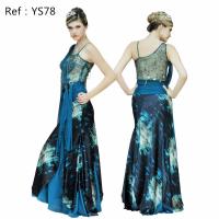 China Elegant Floor Length Green Evening Dress for Women Formal Party Wear for sale