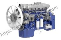 China SHAC Sinotruk Howo truck Diesel Engine Used WEICHAI Engine WP6 WP10 WP12 WP13 WP7.300E51 300 HPembly Gearbox for sale