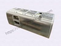 China SHAC truck parts Water heated  Aluminum alloy fuel tank DZ9X259550768 for sale