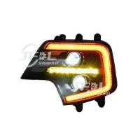 China Combined Headlight Assembly (electric modulation +DRL) left head lamp WG9925720061 0062 for Sinotruk HOWO T7H truck spare parts for sale