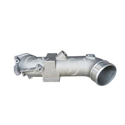 China Air intake pipe 202V09411-0868 for SITRAK HOWO T7H truck  MC11 engine ntercooler rear for sale