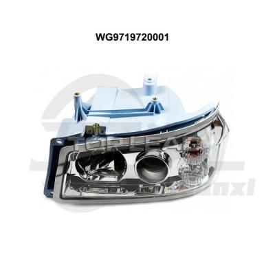 China FRONT HEADLIGHT LEFT AND RIGHT WG9719720001 WG9719720002 FOR HOWO TRUCK PARTS for sale