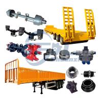 China Original BPW Axle Fuwa Axle Spare Parts For Heavy Duty Trailer Semi-trailer Transporter parts accessories for sale