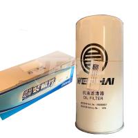 China Oil Filters 1002280521 for Sinotruk Howo Truck  WEICHAI Engine Parts for sale