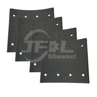China Front Brake Shoe Lining Friction Plate 20502261 for sale